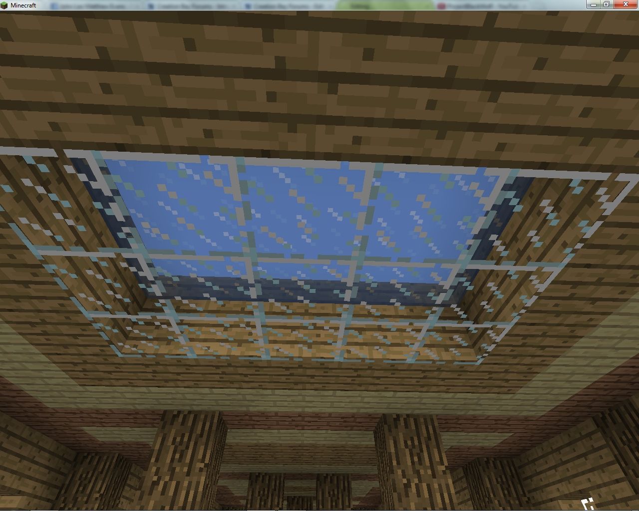 Spaceship inspired house! Minecraft Map