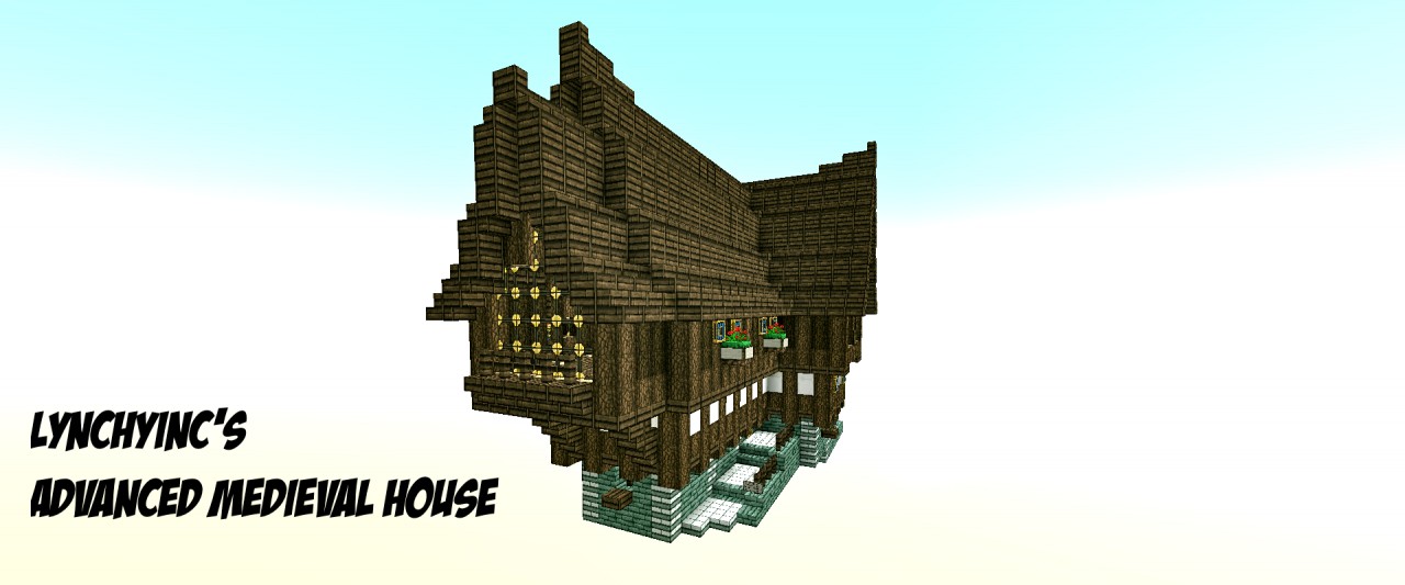 Advanced Medieval House Minecraft Map