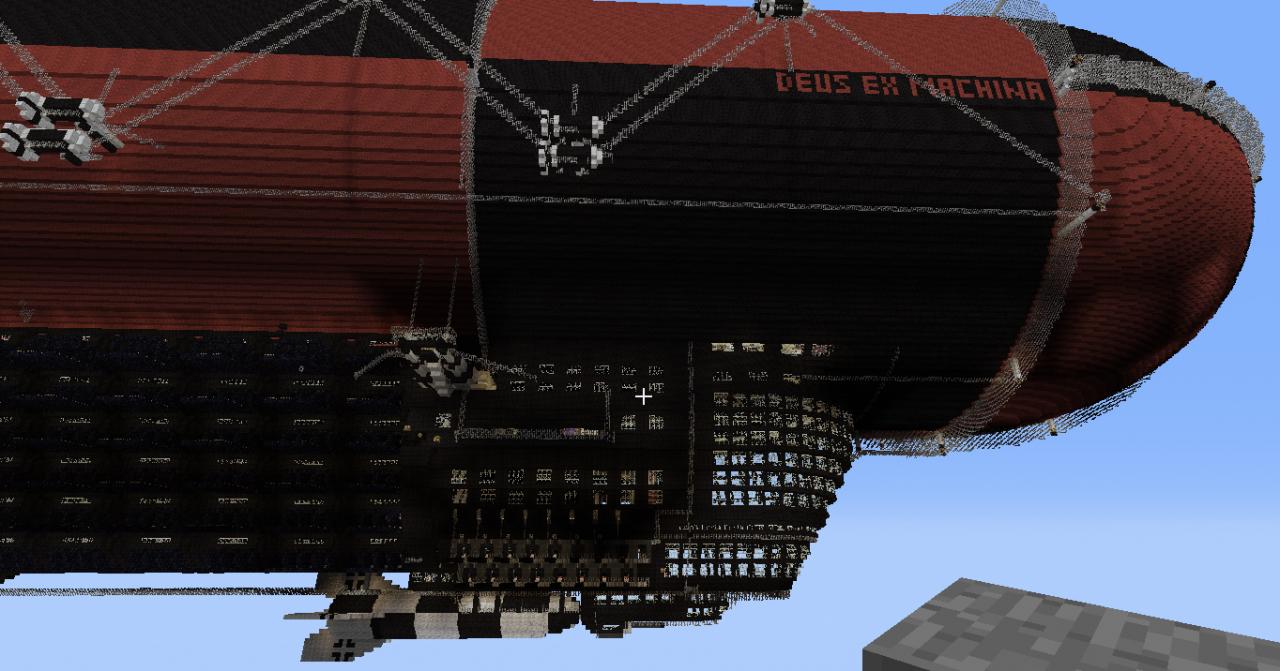 HELLSING: Millenium Zeppelin Fleet Minecraft Map