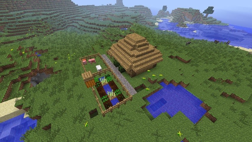 Lumberjack house Minecraft Map