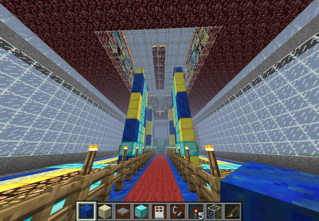 two room castle Minecraft Map