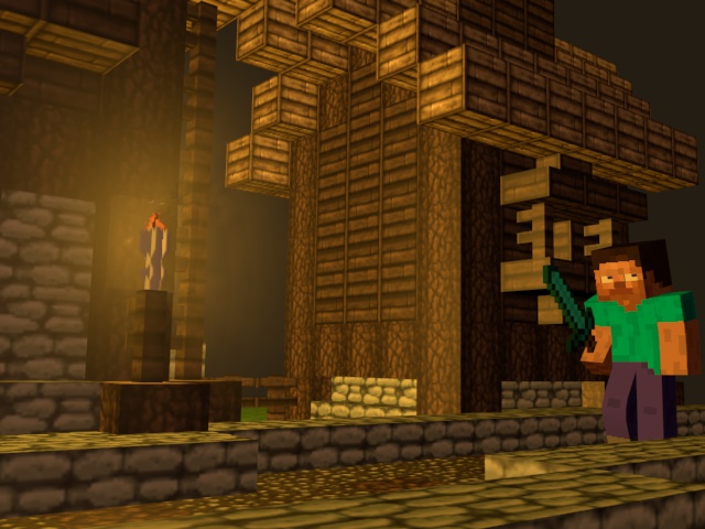 Minecraft Render Attempt 1