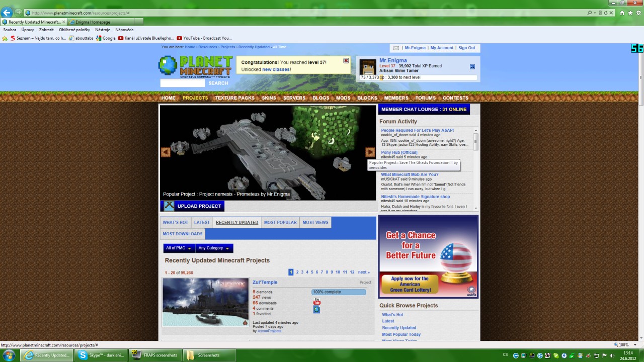 Project nemesis - Prometheus Minecraft Map