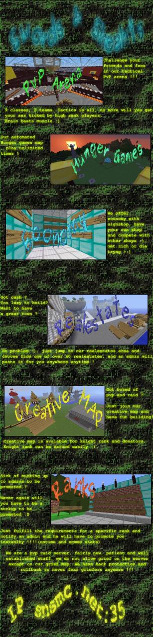 Swords&Sheaths Minecraft Server