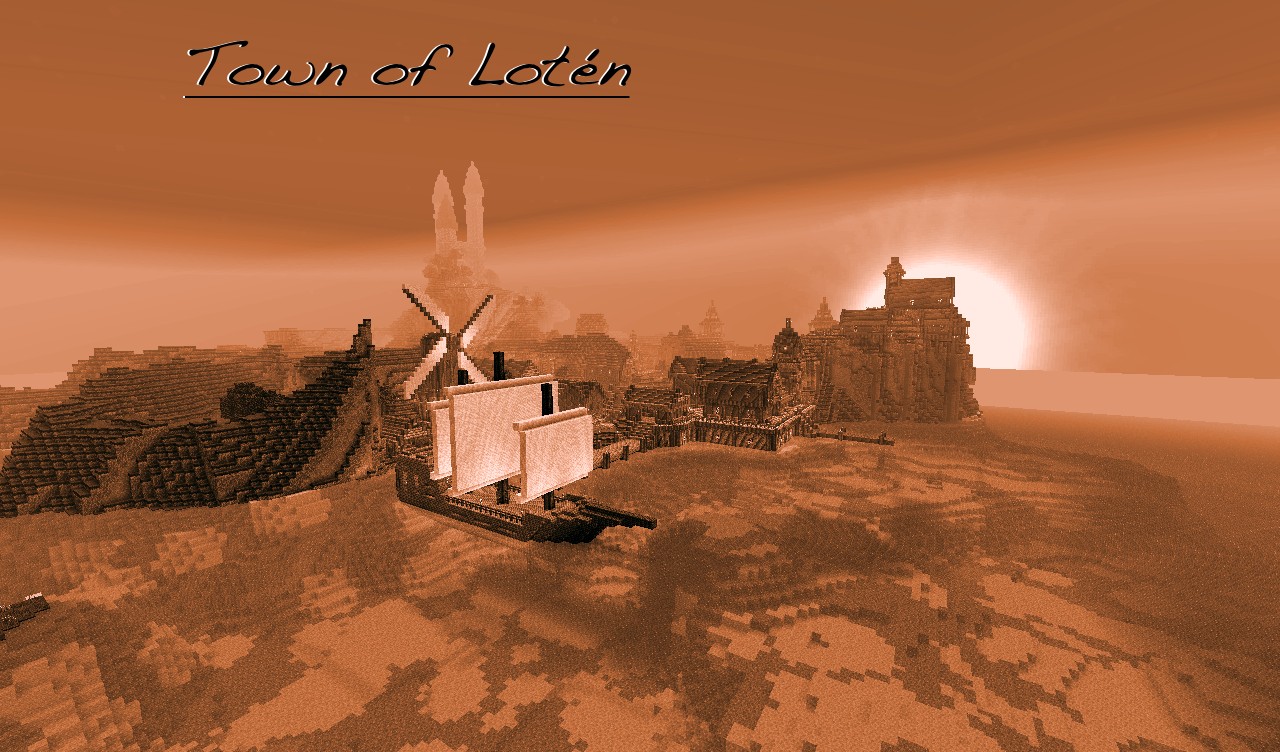 Town of Lotén Minecraft Map