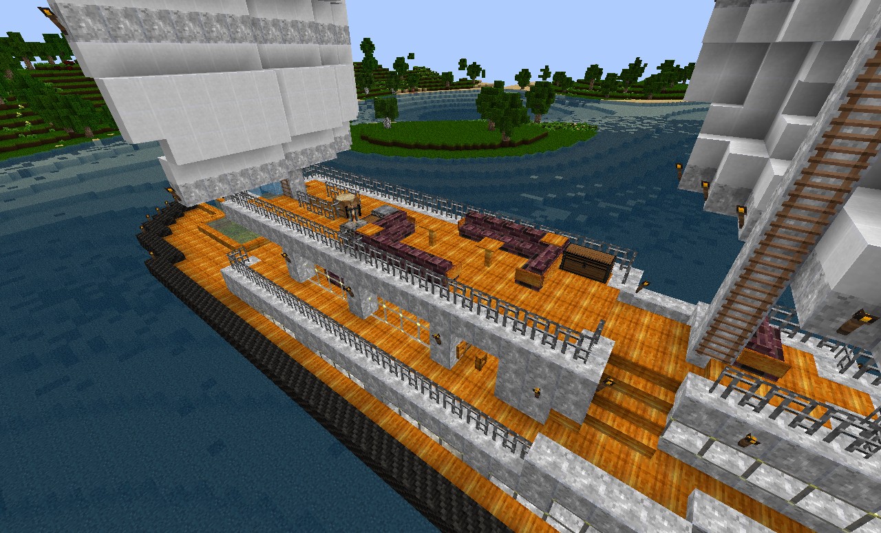 Maltese Falcon - Sailing Superyacht Minecraft Map