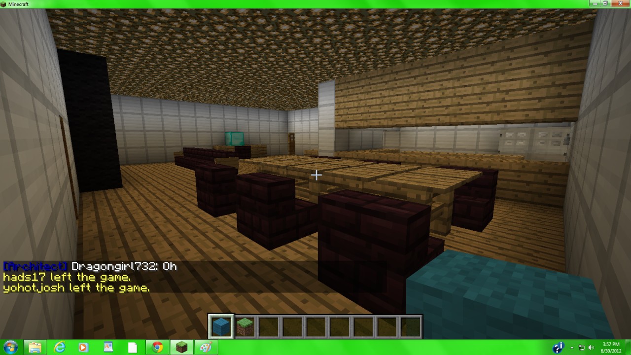 Town with underground fallout facility Minecraft Map