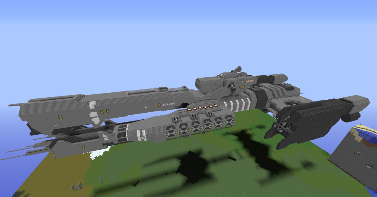 UNSC Frigate Savannah (Read the description) Minecraft Map