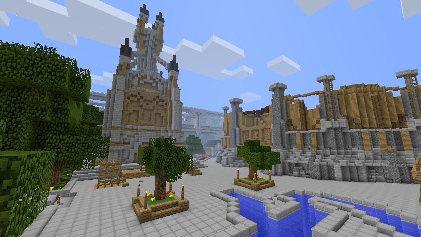 Clan craft server city Minecraft Map