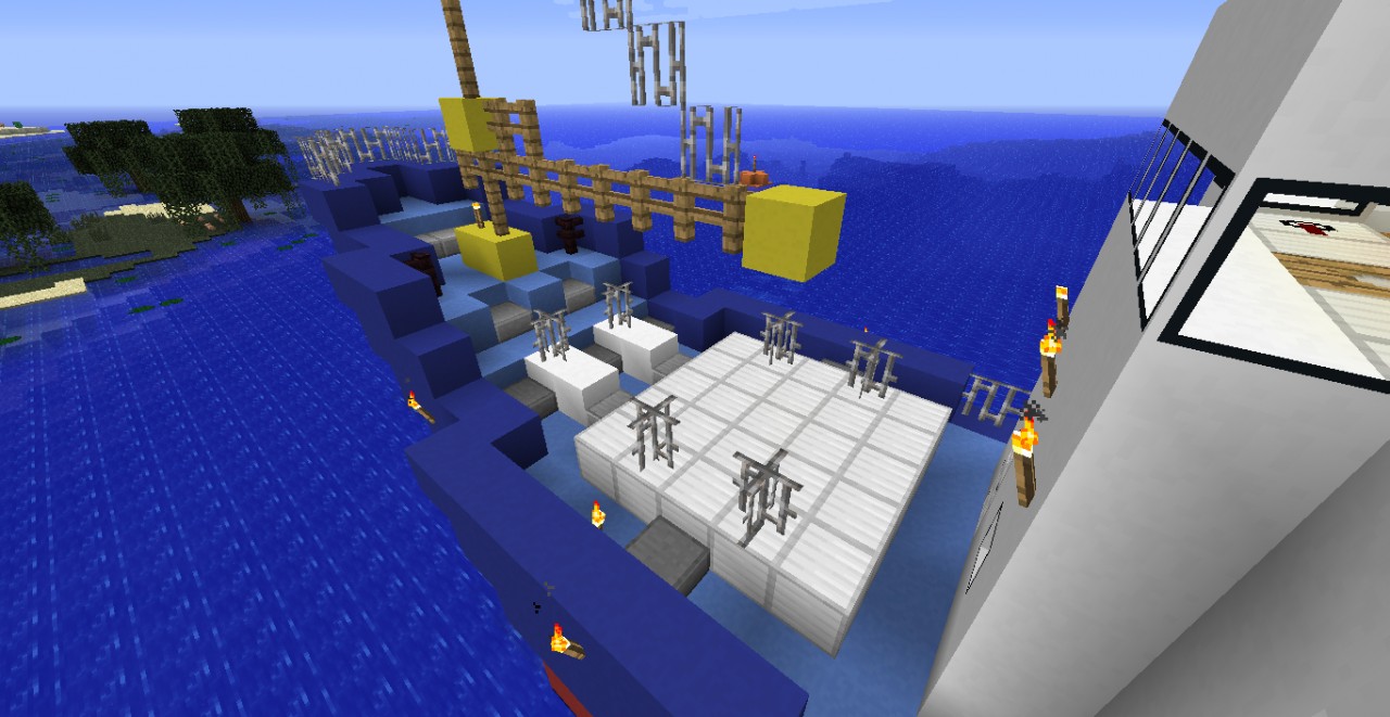 "RV Poseidon" - Research Ship Minecraft Map