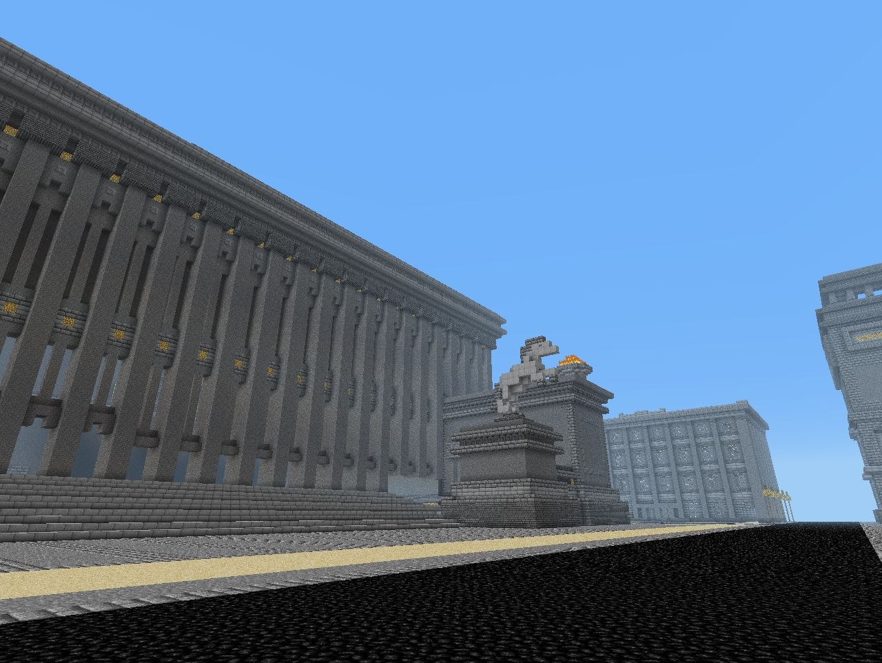 The monument Minecraft Map