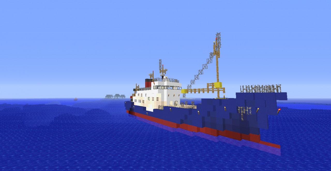 "RV Poseidon" - Research Ship Minecraft Map