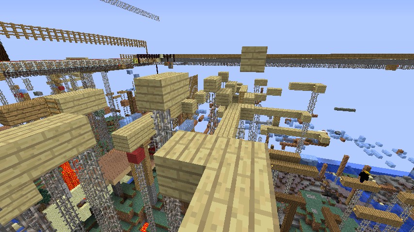RUN AND JUMP Minecraft Map