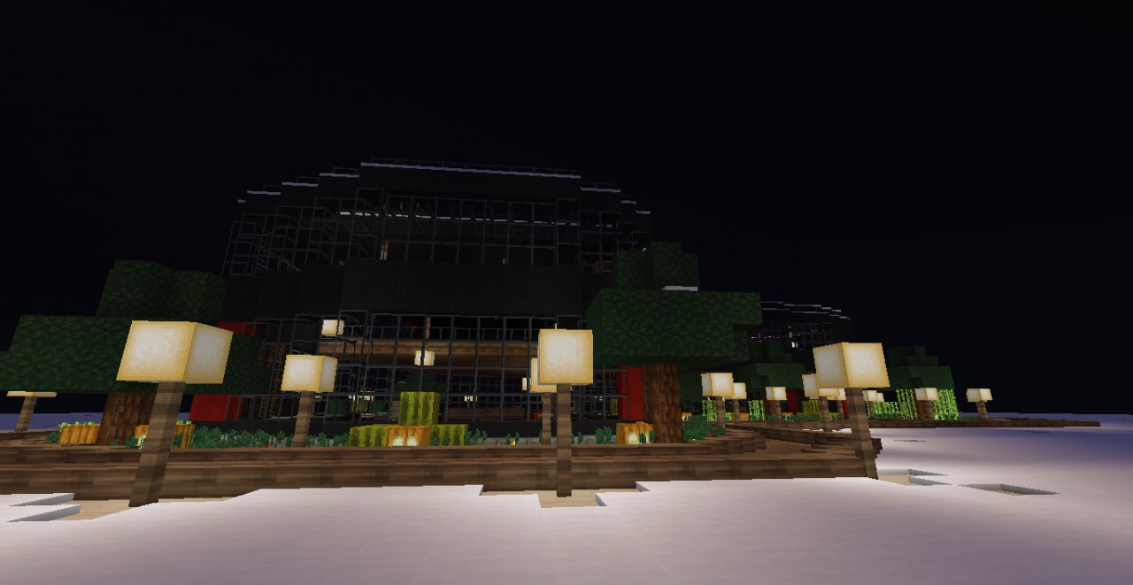 (first project) 0void's Modern Restaurant Minecraft Map