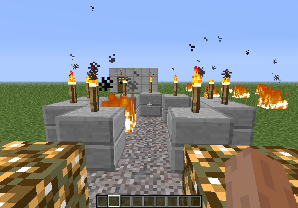 Unknown griefed server world Minecraft Map