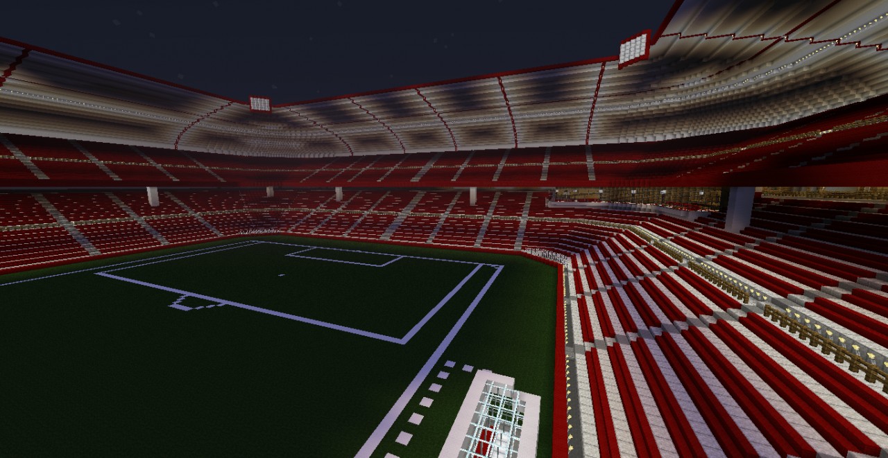 JPL Stadium - Soccer Arena Megabuild Minecraft Map