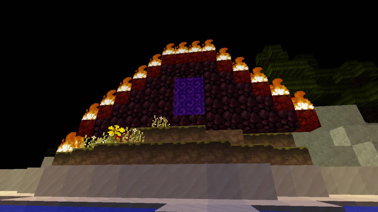 Amazing Nether Portal Minecraft Map