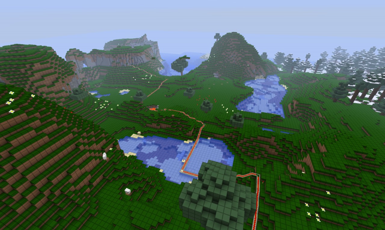 Rollercoaster of Awesomeness Minecraft Map