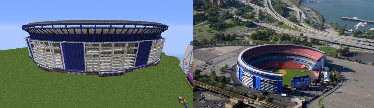 Baseball Stadium - Shea Stadium Minecraft Map