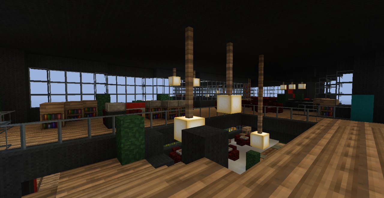 (first project) 0void's Modern Restaurant Minecraft Map
