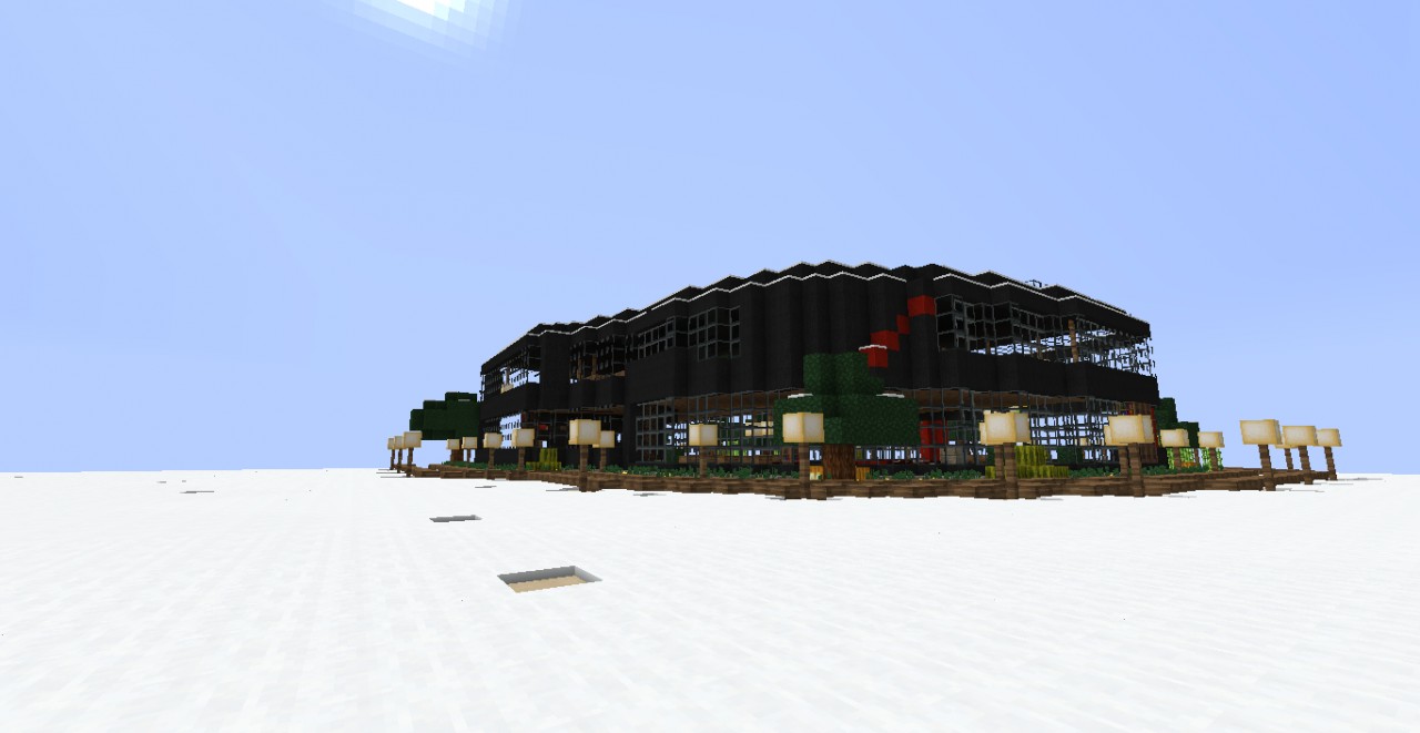 (first project) 0void's Modern Restaurant Minecraft Map