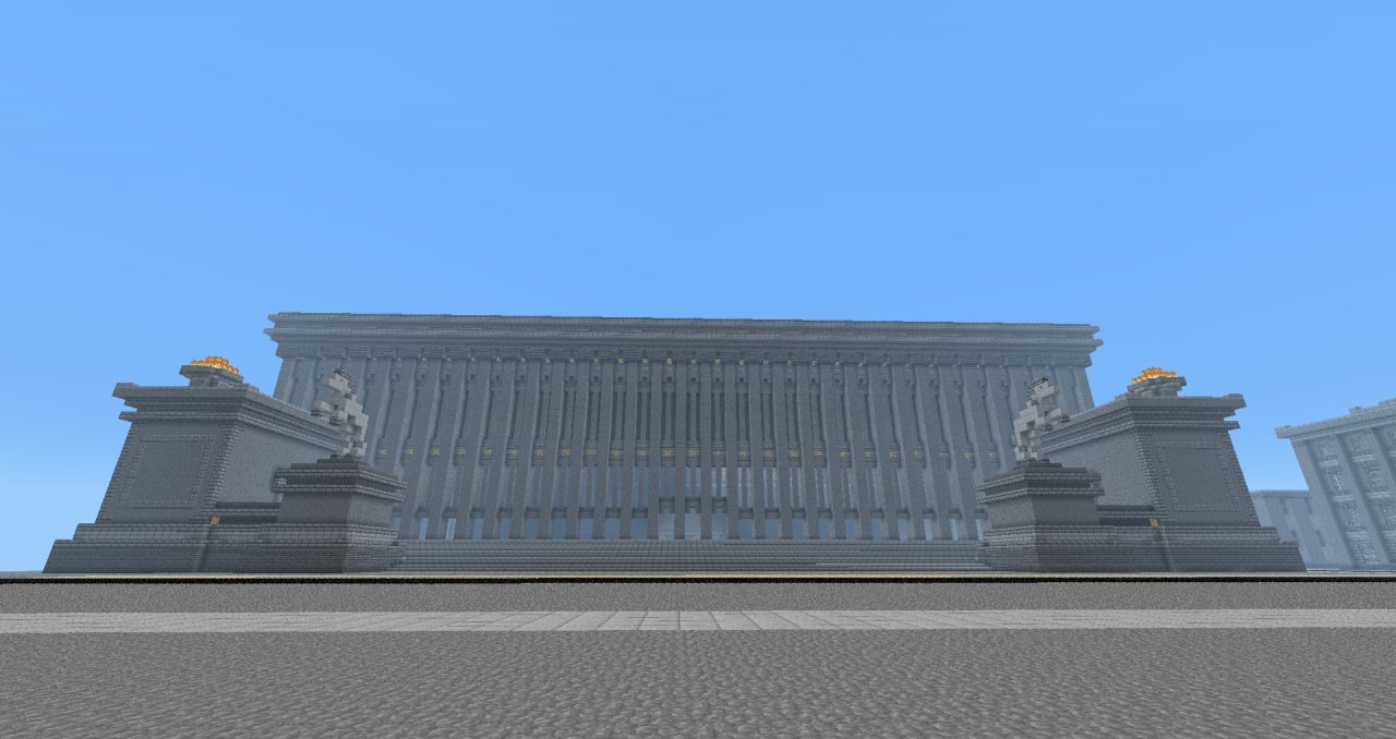 The monument Minecraft Map