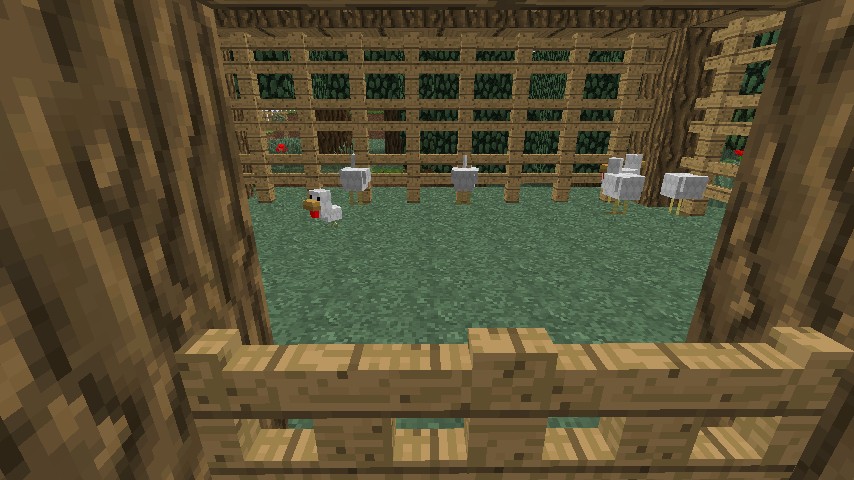 Simple survival world. Minecraft Map