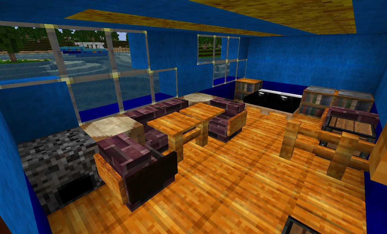 The Lion's Sky - Superyacht Minecraft Map