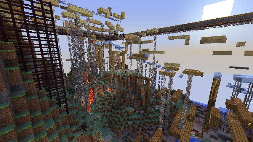 RUN AND JUMP Minecraft Map