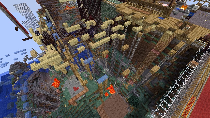 RUN AND JUMP Minecraft Map