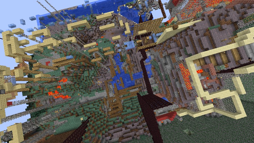 RUN AND JUMP Minecraft Map