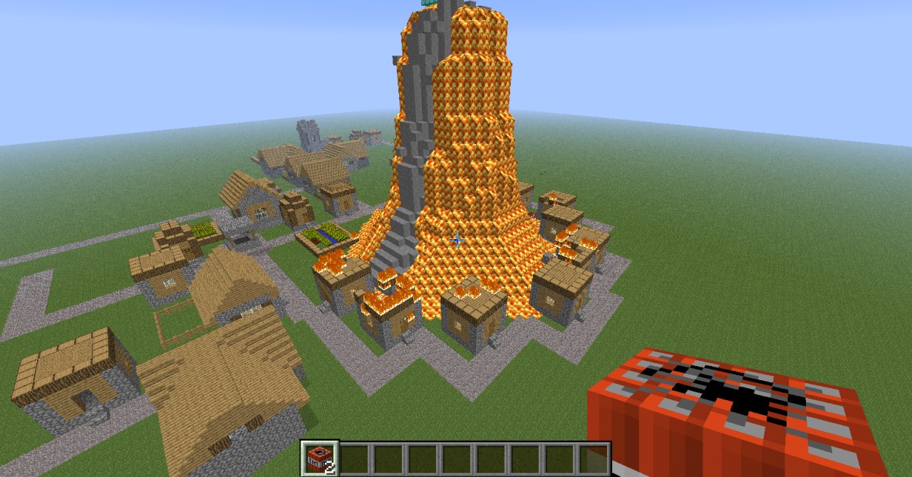 Volcano Minecraft Map