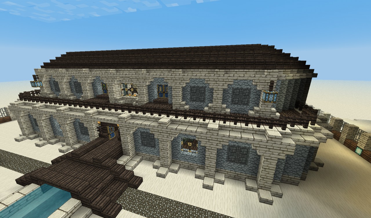 Villa Desert styled Minecraft Map