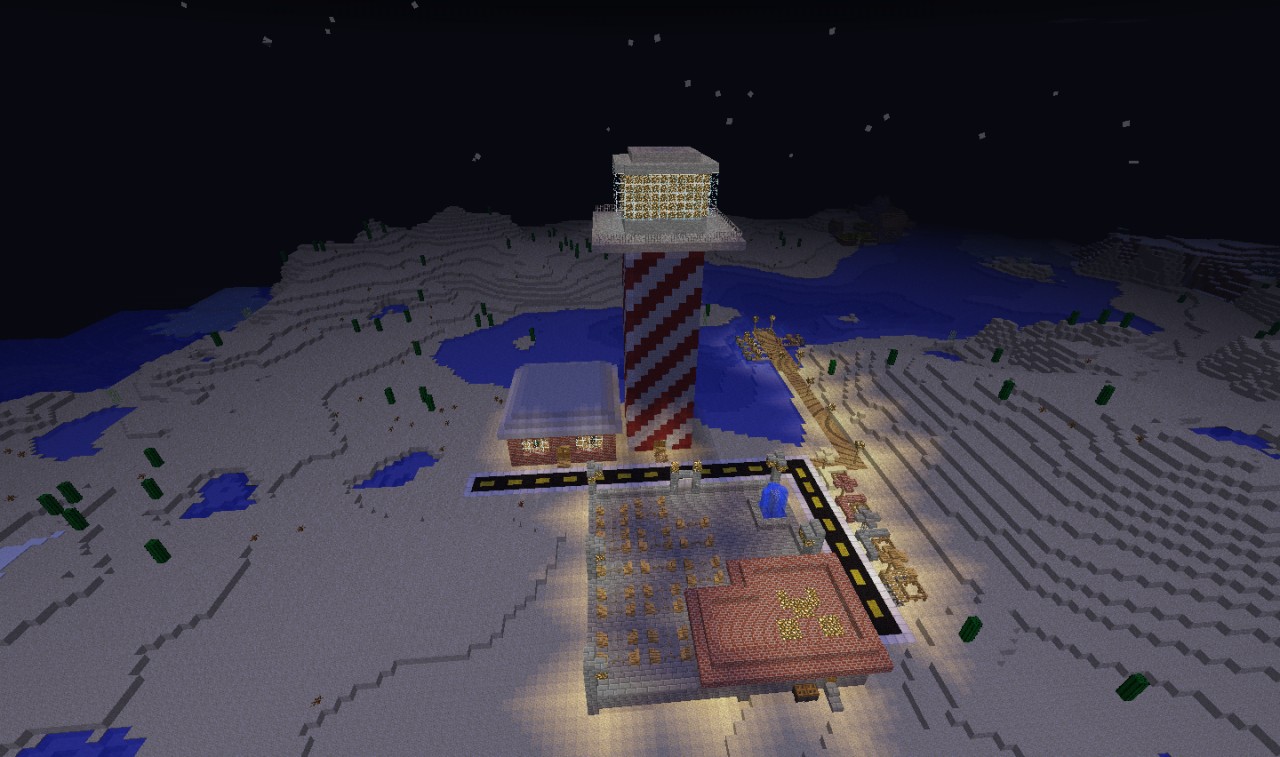 Beach town Minecraft Map