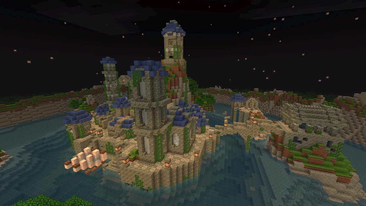 Atlantis, The lost island Minecraft Map