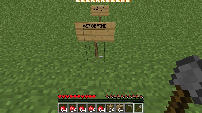 HEROBRINE Minecraft Map