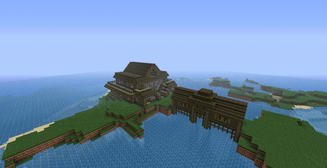 Wood Island's Project ( 10 Diamonds and ill give the seed ) Minecraft Map