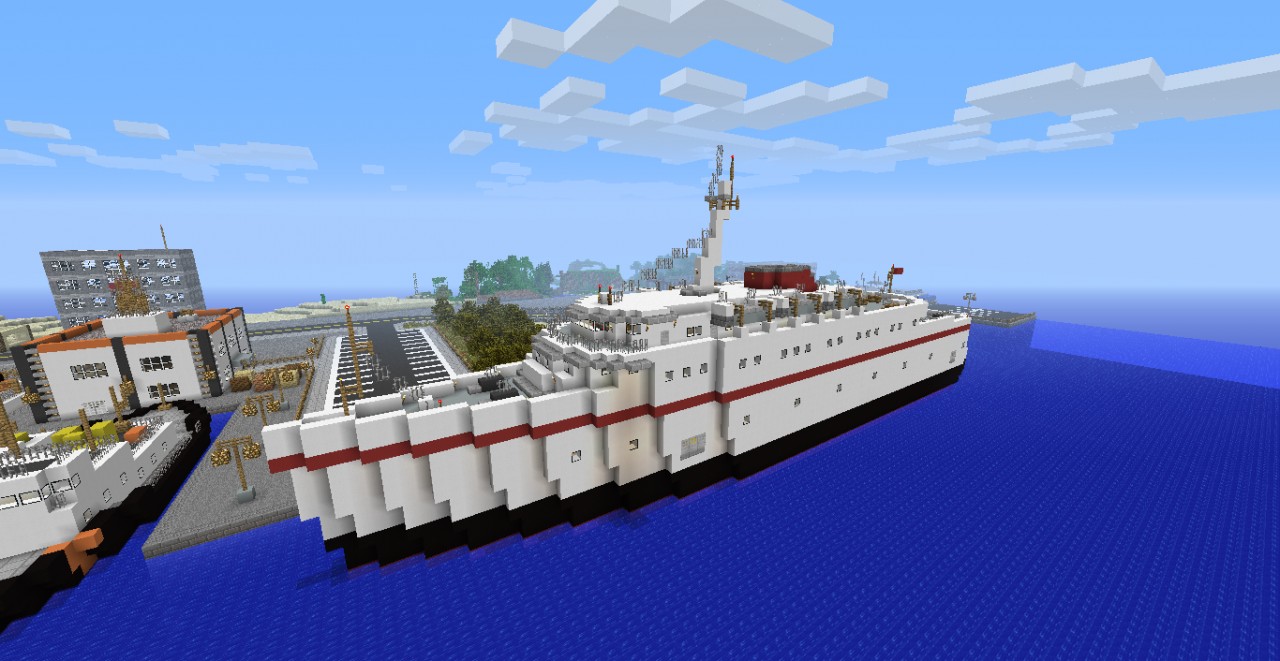 Black Ball Line Ferry -【MV.Chinook】 Minecraft Map