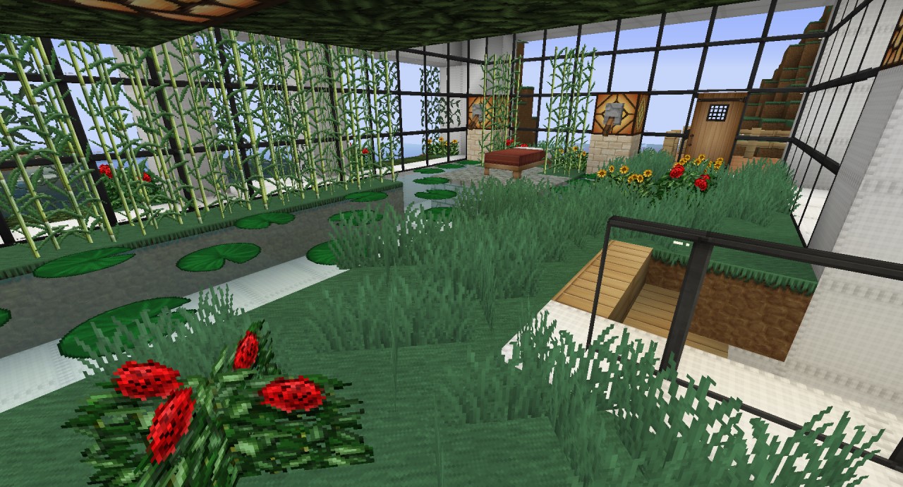 Xer0's Square Modern Home Minecraft Map