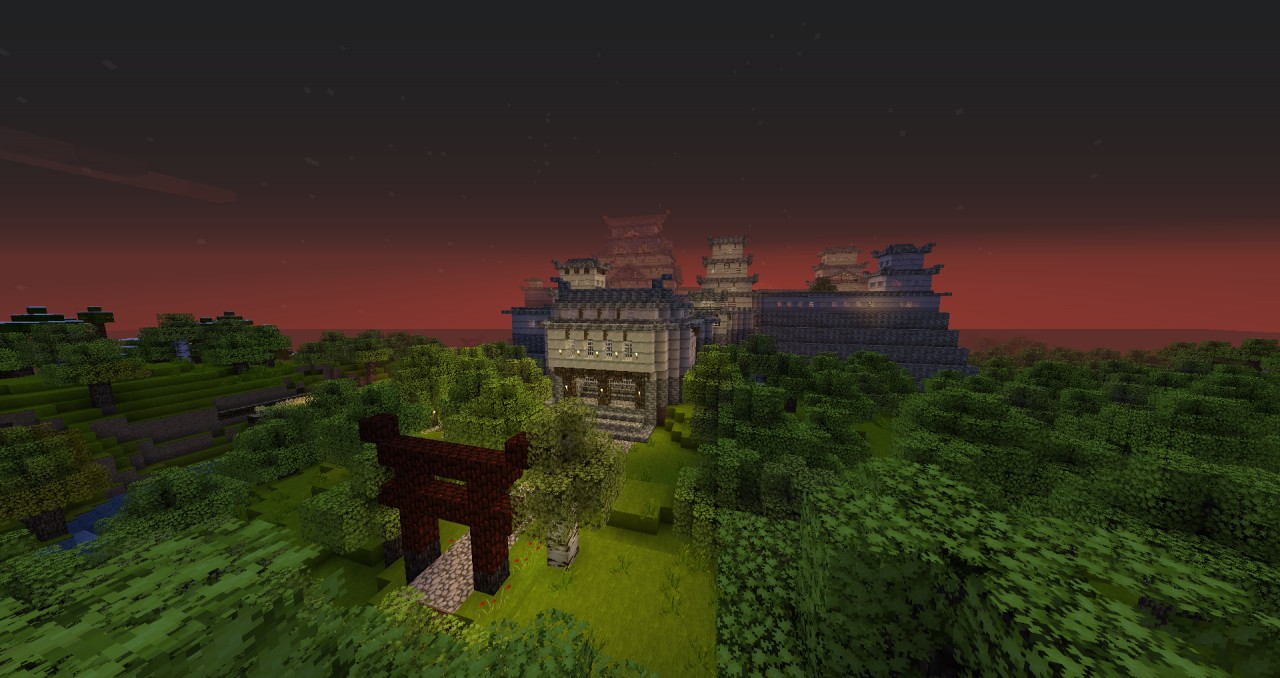 Edo Castle Minecraft Map
