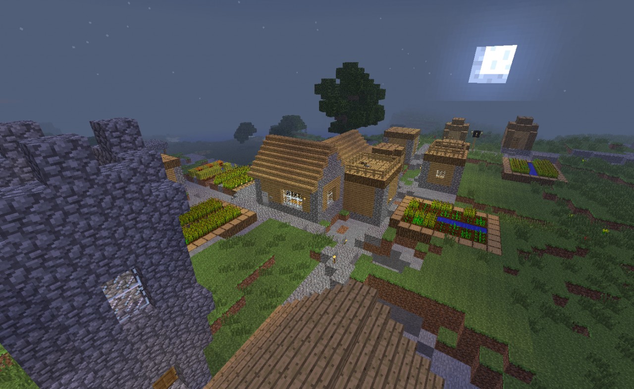 Re-built NPC House with Hidden Rooms Minecraft Map