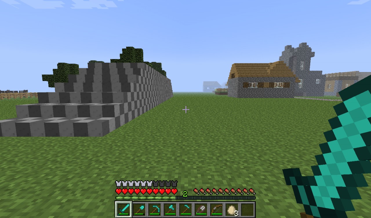 MINI FARMING HOME & VILLAGERS STORE Minecraft Map