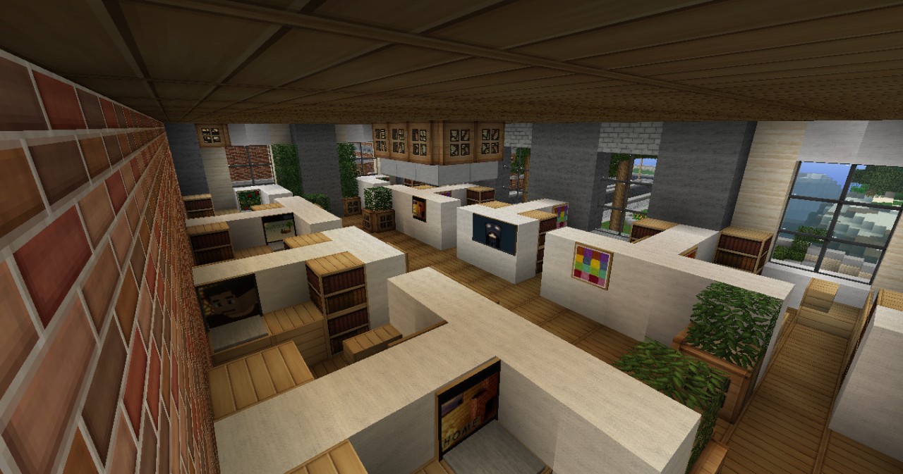Downtown Offices and Apartments Minecraft Map
