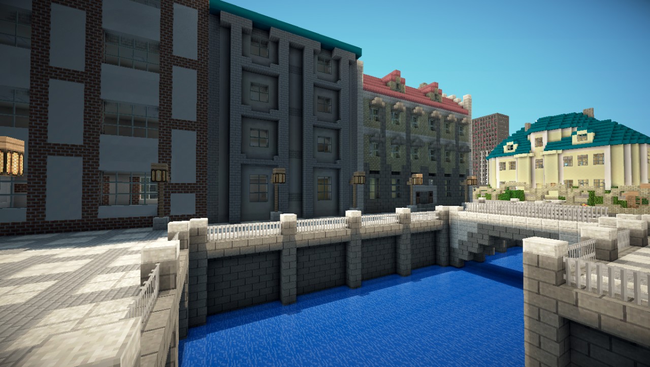Skoroszewsk - big and realistic city - NEW SCREENS! Minecraft Map