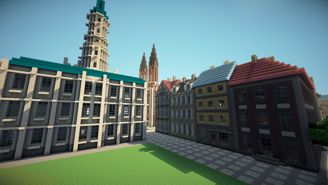 Skoroszewsk - big and realistic city - NEW SCREENS! Minecraft Map
