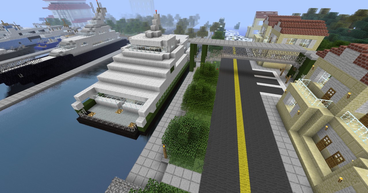 Minecraft Washington State Ferry - 【MV.Chinook/Snohomish】 Minecraft Map