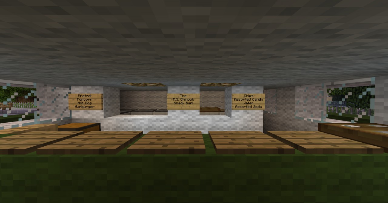 Minecraft Washington State Ferry - 【MV.Chinook/Snohomish】 Minecraft Map