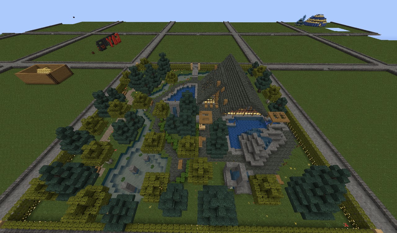 Modern House (Creative Server) Minecraft Map