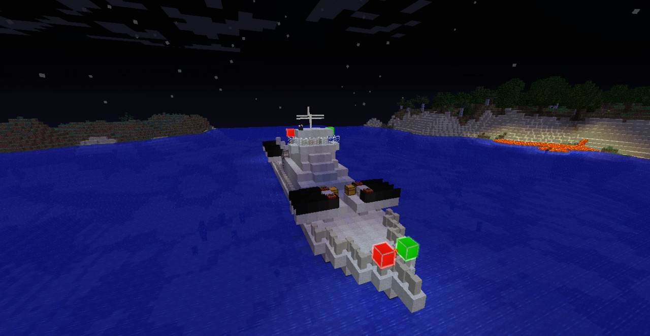 battle ship Minecraft Map