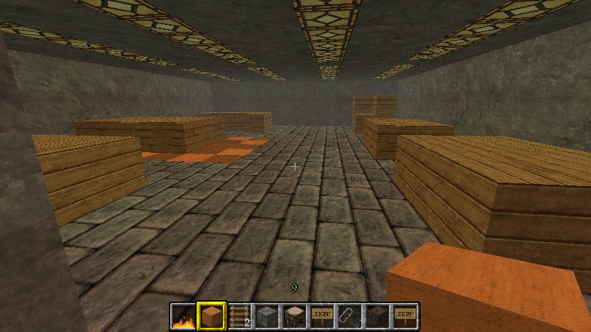 Vault 13 in Minecraft - A fully equiped vault with automated locks and lights. Minecraft Map